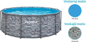 Marimex | Bazén Marimex Florida 3,66x1,22 m bez příslušenství - motiv KÁMEN (model 2025) | 19999065
