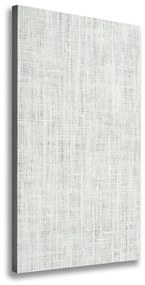 Wallmuralia Vertikální Foto obraz na plátně Lněné bílé plátno 50x100