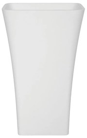 Besco Volně stojící umyvadlo z litého mramoru Assos UM VS 52x41x85 cm