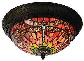 Stropní světlo Tiffany Philibert – 38x19 cm