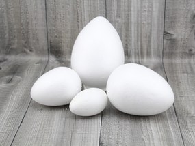 Polystyrenové vejce rozměr,tvar: 10cm