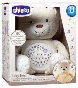 Chicco - Projektor s melodií BABY BEAR 3xAAA béžová