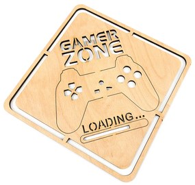 Živá Zeď Dřevěná nástěnná dekorace Gamer Zone