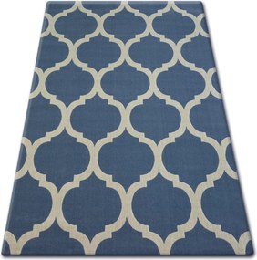 Koberec Scandi 160x230 Jetel Trellis blue #B345