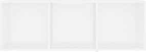 TV skříňky 2 ks bílé 107 x 35 x 37 cm dřevotříska 3079934