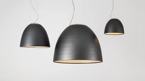 Artemide A243300APP Nur LED Anthracite grey, závěsné svítidlo s nepřímým osvětlením, 45W LED 2700K, antracit, prům. 55cm