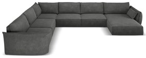 Šedá rohová pohovka (levý roh) Vanda – Mazzini Sofas