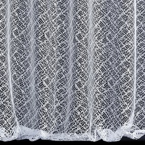 ZÁCLONA NA KROUŽCÍCH AMANDA 300 CM X 250 CM CM BÍLÁ