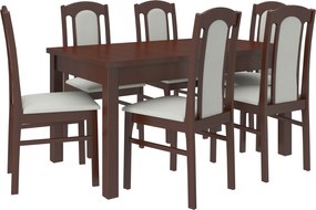 ADRK Furniture Sada stolu s židlemi RODOS 53 SE-ROD-53-DW-B106