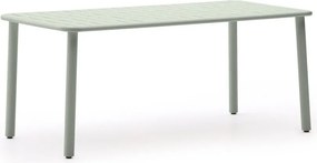 Ocelový zahradní jídelní stůl 90x180 cm Brai – Kave Home