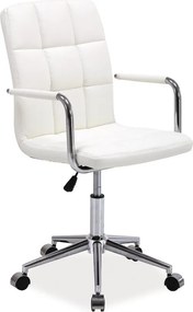 Casarredo - Komfort nábytek Kancelářská židle Q-022, bílá