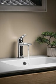 Aqualine Flery umyvadlová baterie stojánková páková chrom FY002