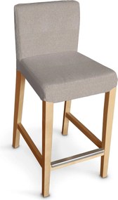 Potah na barovou židli Hendriksdal , krátký barva béžová látka pletený vzor