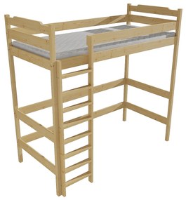 Vomaks Patrová zvýšená postel ZP 004 Rozměr: 90 x 180 cm, Barva: barva šedá