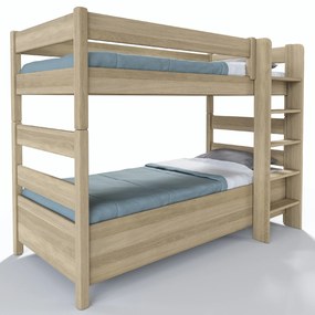 Vlastní výroba Dubová patrová postel Junior 10