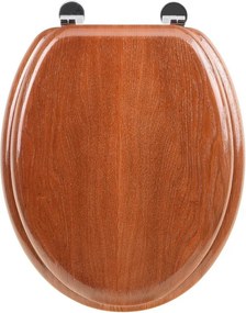 Aqualine 1705-12 WC sedátko HDF třešeň