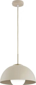 Brilagi - Lustr na lanku COSMO 1xE27/60W/230V pr. 30 cm béžová/zlatá