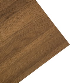 Psací stůl Ross 120 cm dub rustikální/černý