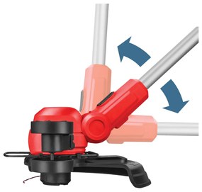 Sekačka strunová aku, SHARE20V, 30cm, bez baterie a nabíječky
