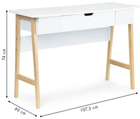 modernHOME Multifunční stůl se zásuvkou FH-CT190060 FH-CT190060