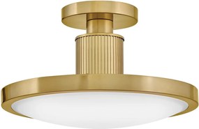 Stropní LED světlo Elstead Kieran 32W mosaz 36 cm