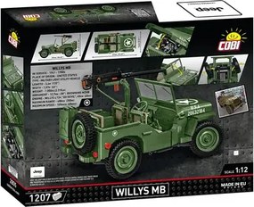 COBI 2805 Willys MB / 1207 kostek / 1:12 / od 10 let
