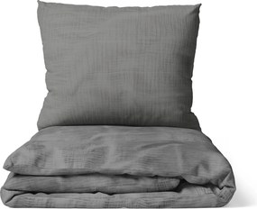 Mušelínové povlečení Grey Velikost: 140 x 200 + 70 x 90