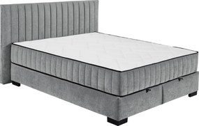 XXXLutz AMERICKÁ POSTEL, 160/200 cm, antracitová MID.YOU - Postele s úložným prostorem - 002220053909