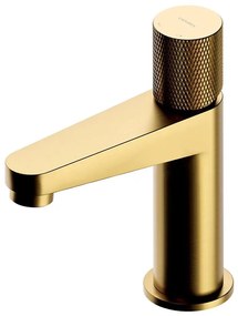 OMNIRES CT8010GLB - Umyvadlová baterie CONTOUR 16,6 cm broušená zlatá CT8010GLB