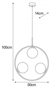 Závěsné svítidlo K-5103 z řady PARVA