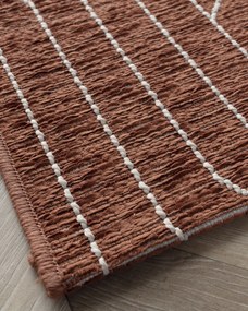 Koberec Velvet beige/rust 120x170cm