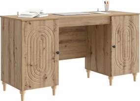 Stůl Dub artisan 142,5 x 50 x 75 cm Kompozitní dřevo 3414584