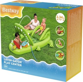 Vodní hřiště se skluzavkou Krokodýl a příslušenstvím Bestway 53169