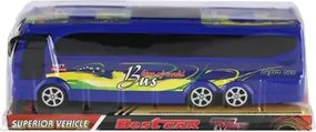 TEDDIES Autobus 25 cm / Na setrvačník / Plast / 2 barvy / od 3 let