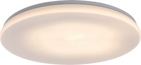 Rabalux Bílé stropní LED svítidlo Lowar kulaté 410mm 36W IP44 CCT 77135