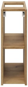 Závěsný koupelnový regál Nova Oak 20 cm dub coast evoke