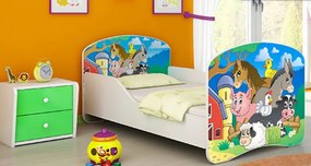 Dětská postel - Farma - 160x80 cm