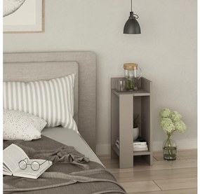 Asir | Noční stolek ELOS 60x25 cm šedá | AS0710