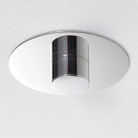Brilliant 93522/63  Stropní lustr ANDRIA šedá textilie, průměr 60cm