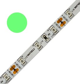 Color LED pásek WIRELI 3528  60 525nm 4,8W 0,4A 12V (zelená)
