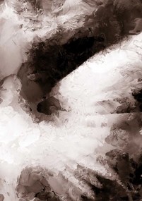 Obraz andělská reprodukce hnědá Velikost (šířka x výška): 80x80 cm