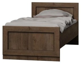 Jednolůžková postel Noris N21, Barva: dub lefkas