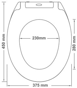 Olsen Spa WC sedátko CALYPSO  - KD02181061