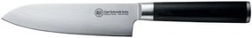 CS SOLINGEN Nůž santoku damascénská nerezová ocel 18 cm KONSTANZ CS-071288