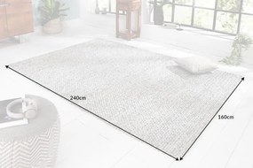 Šedý koberec Infinity Home 240x160 cm