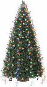 Světelná síť na vánoční stromek 300 barevných LED diod 300 cm 328891