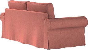 Potah na pohovku IKEA Backabro,  3-místná, rozkládací barva hnědá látka pletený vzor