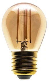 Dekorační LED žárovka E27 teplá 2700k 4w 400 lm jantarová