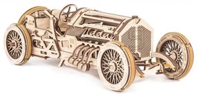 Ugears - 3D dřevěné mechanické puzzle U9 Auto Grand Prix
