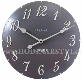 Hodiny NEXTIME 3084gs v aglickém retro stylu 35cm